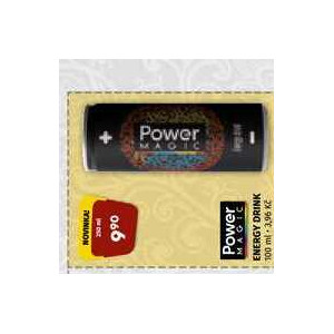 Power magic energy drink v akci | AkcniCeny.cz