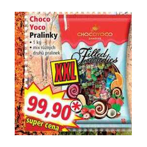 Choco Yoco Pralinky 1 kg v akci | AkcniCeny.cz