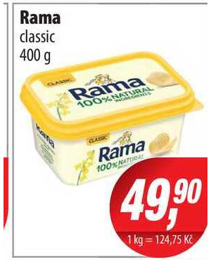 ARCHIV | Rama classic 400 g v akci platné do: 16.4.2022 | AkcniCeny.cz