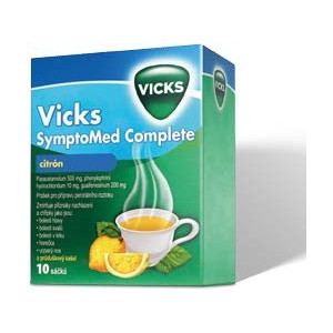 Vicks SymptoMed Complete 10 sáčků, vybrané druhy v akci | AkcniCeny.cz