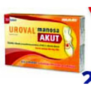 ARCHIV | UROVAL® manosa AKUT 10 tablet v akci platné do: 31.8.2021 ...