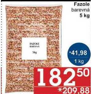 ARCHIV | Fazole barevná, 5 kg v akci platné do: 14.2.2022 | AkcniCeny.cz