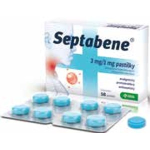 Septabene® 3 mg/1 mg 16 pastilek v akci | AkcniCeny.cz