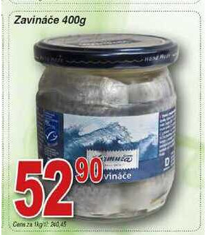 Varmuža Zavináče 400g v akci | AkcniCeny.cz