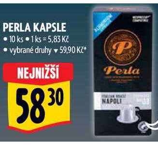 PERLA KAPSLE, 10 ks v akci | AkcniCeny.cz