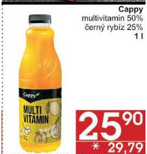 Cappy multivitamin 50%, 1 l v akci | AkcniCeny.cz