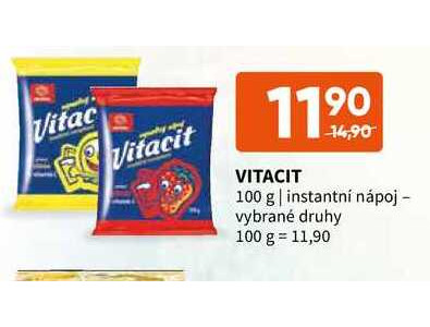 ARCHIV | VITACIT 100 g instantní nápoj v akci platné do: 26.4.2022 ...