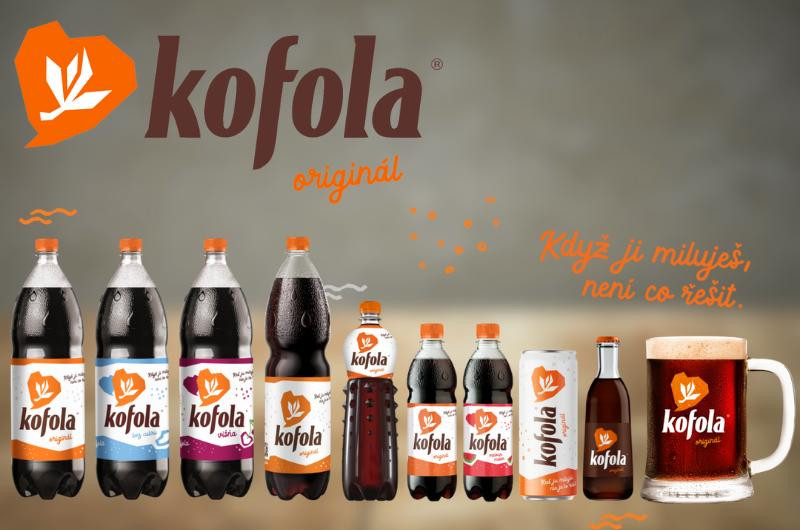 Kofola se mění: Nové logo a design lahve pro novou éru oblíbeného ...
