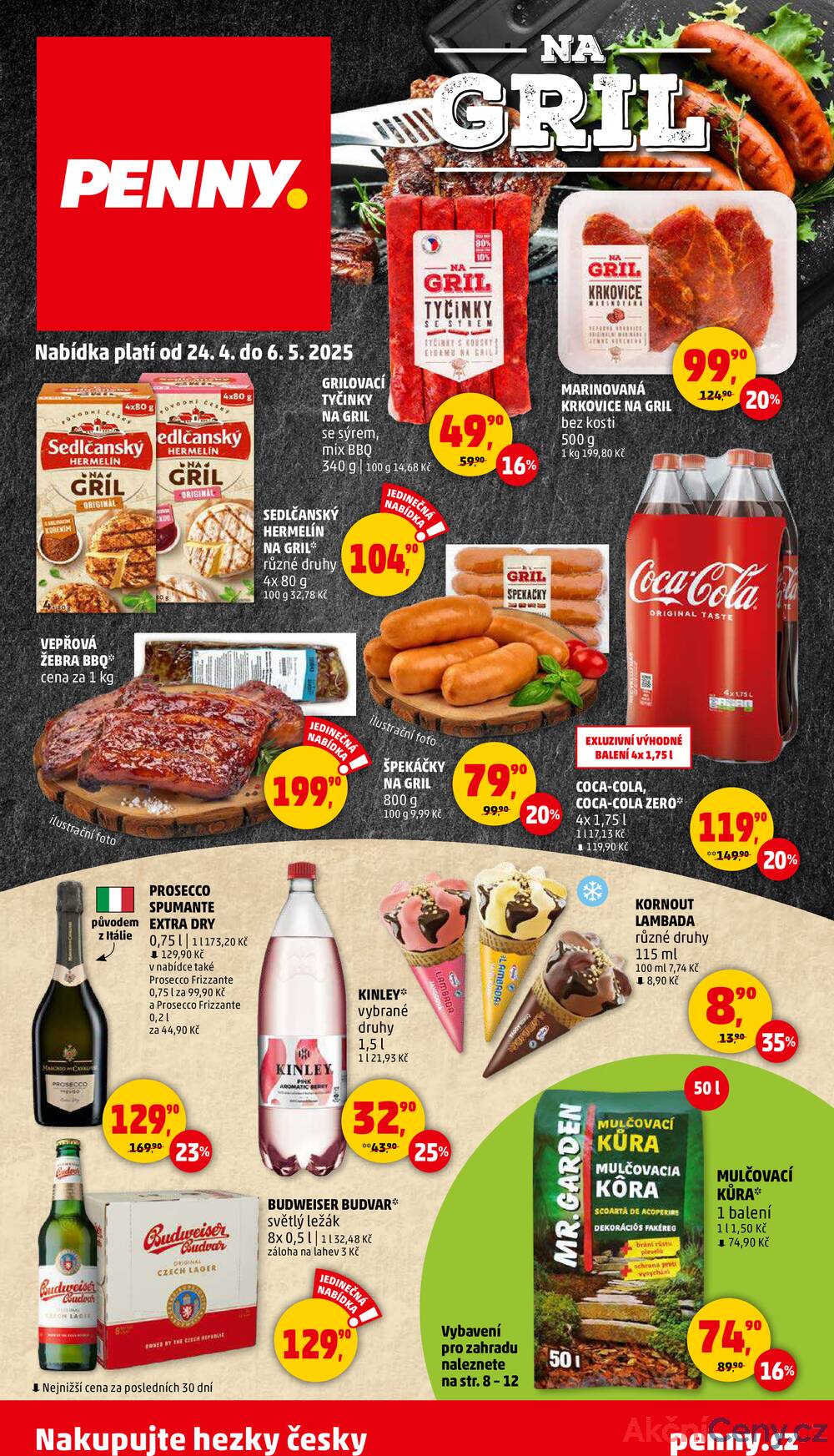 Leták Penny Market katalog Gril od 24.4. do 6.5.2025 | AkcniCeny.cz