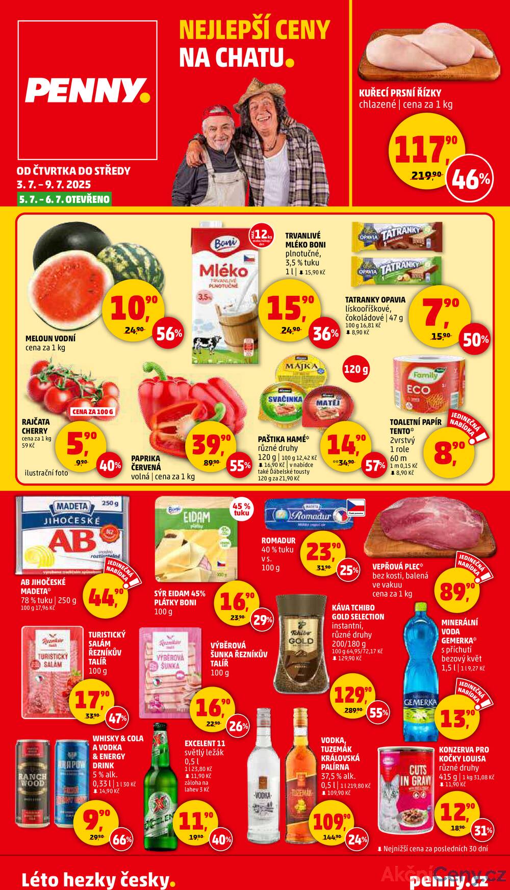 Leták Penny Market od 3.7. do 9.7.2025 - 1.strana | AkcniCeny.cz