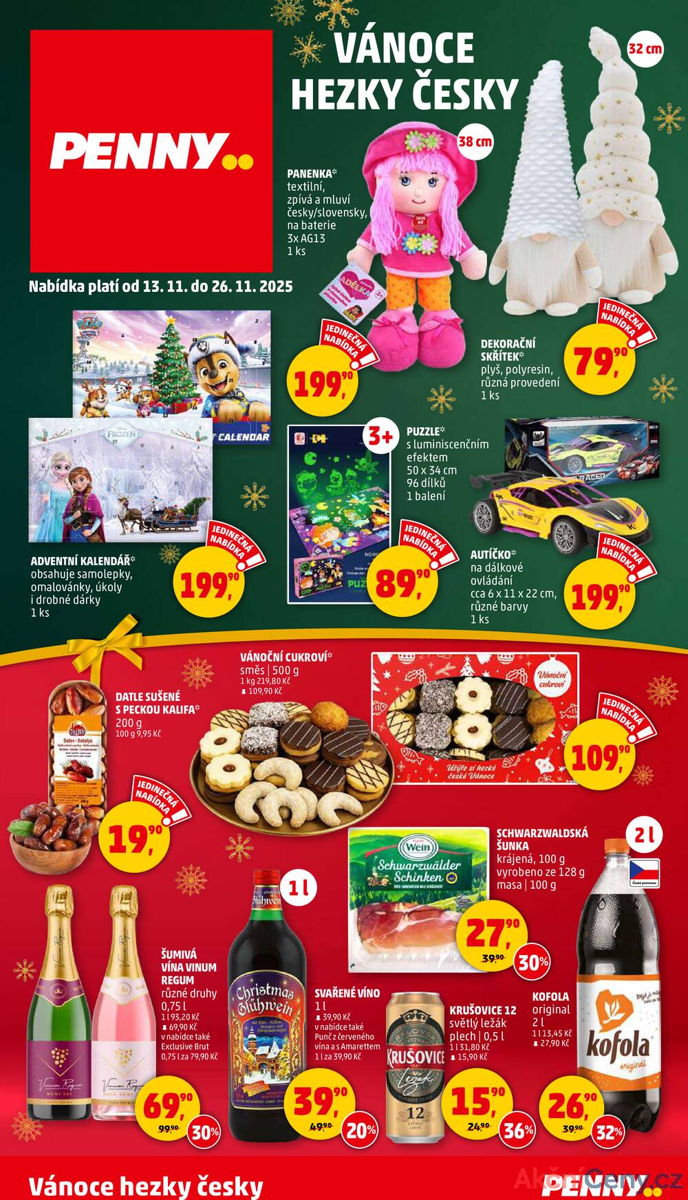 Leták Penny Market katalog od 13.11. do 26.11.2025 - 1.strana ...