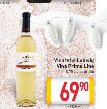 ARCHIV | Vinařství Ludwig Vína Prime Line 0,75 l. více druhů v akci ...
