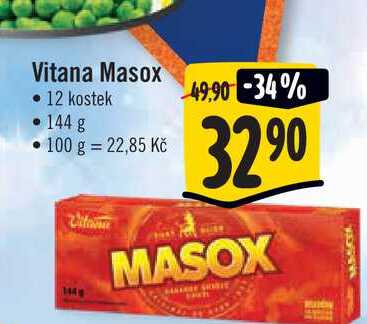 Vitana Masox 12 kostek v akci | AkcniCeny.cz
