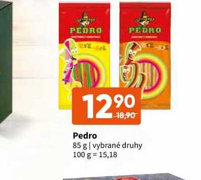 Pedro 85 g vybrané druhy v akci | AkcniCeny.cz