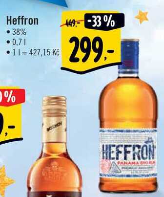 Heffron, 0,7 l v akci | AkcniCeny.cz