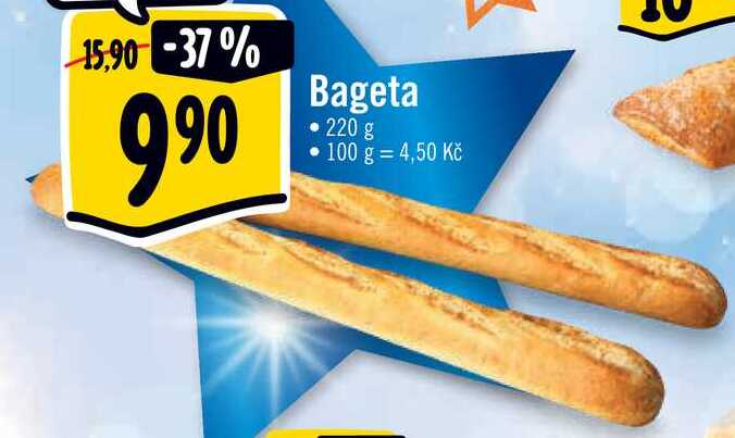 Bageta, 220 g v akci | AkcniCeny.cz
