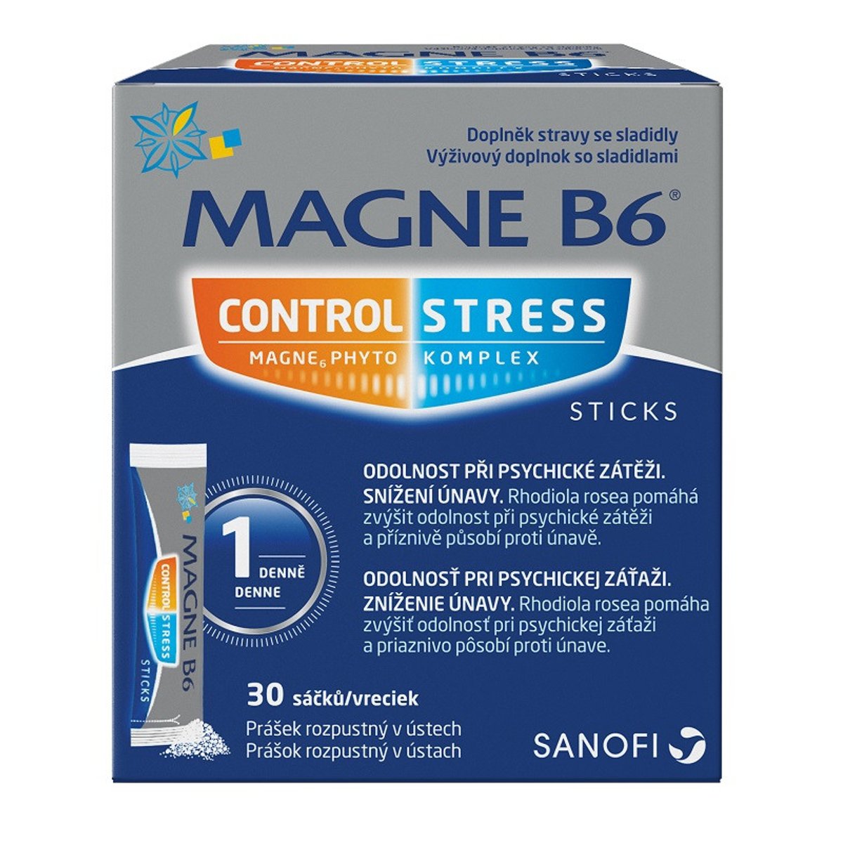 Magne B6 Stress Control sáčky 30ks v akci | AkcniCeny.cz