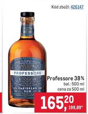 Professore Caribbean Rum v akci | AkcniCeny.cz