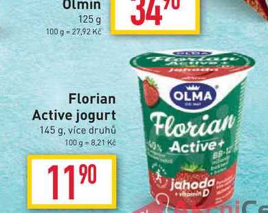 ARCHIV | Florian Active jogurt 145 g, více druhů v akci platné do: 6.3. ...
