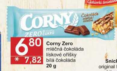 ARCHIV | Corny zero Cereální tyčinka bez přidaného cukru 20 g. více ...