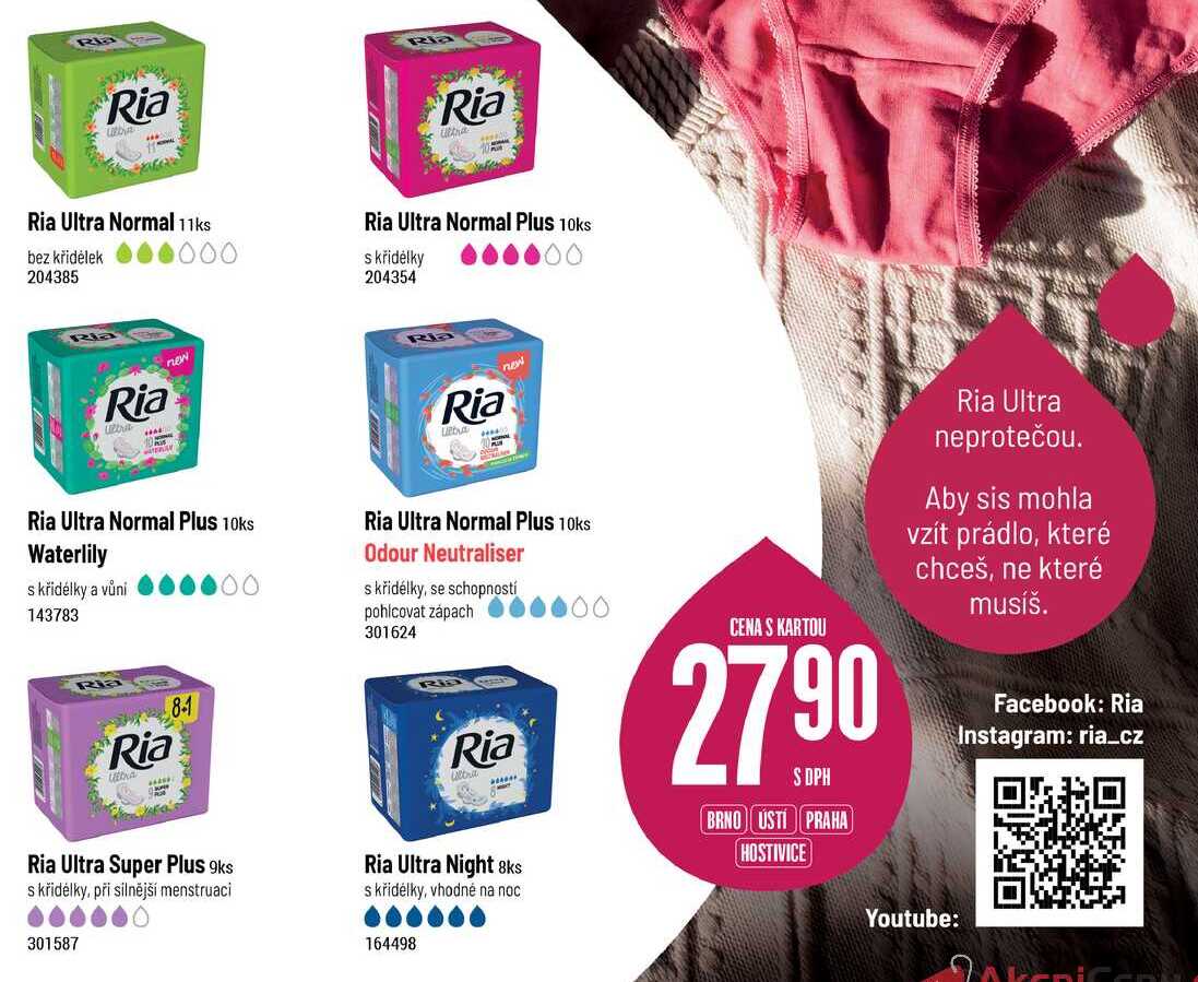 Ria, různé druhy v akci | AkcniCeny.cz