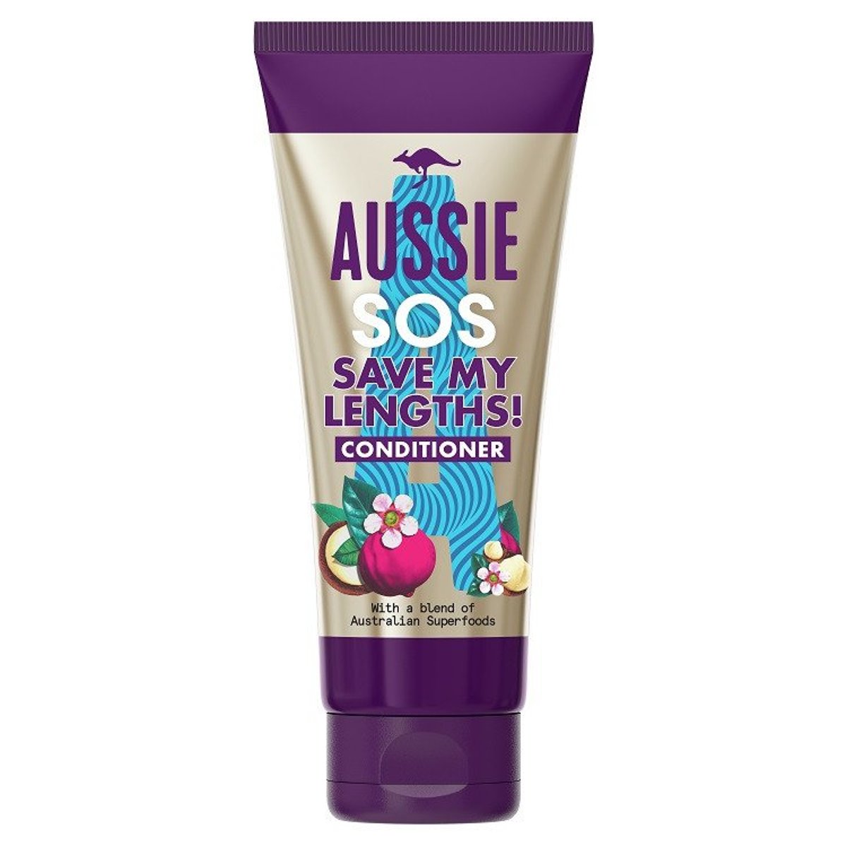 Aussie Sos 3 Minute Miracle Save My Lengths Hloubkový Balzám Na Vlasy V