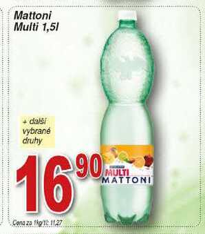 ARCHIV | Mattoni Multi 1,5l v akci platné do: 7.3.2022 | AkcniCeny.cz