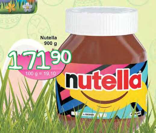 Nutella, 900 g v akci | AkcniCeny.cz