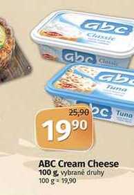 ARCHIV | ABC Cream Cheese 100 g vybrané druhy v akci platné do: 8.3. ...