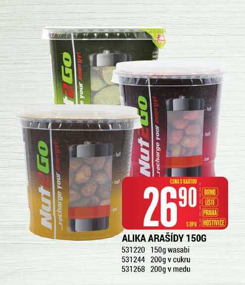 ALIKA ARAŠÍDY 150G v akci | AkcniCeny.cz