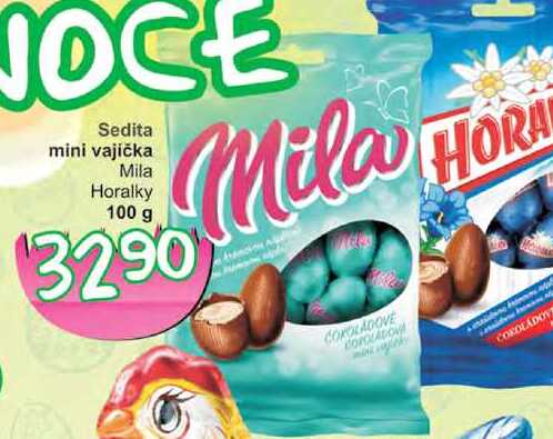 ARCHIV | Mini vajíčka, 100 g v akci platné do: 14.3.2022 | AkcniCeny.cz