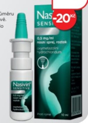 Xylomax 0,5 mg/ml Nosní sprej, roztok, 10 ml v akci | AkcniCeny.cz