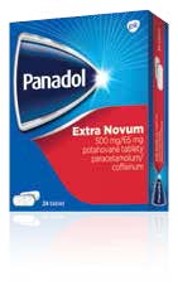ARCHIV | Panadol Extra Novum 500 mg/65 mg, 24 tbl. v akci platné do: 30 ...