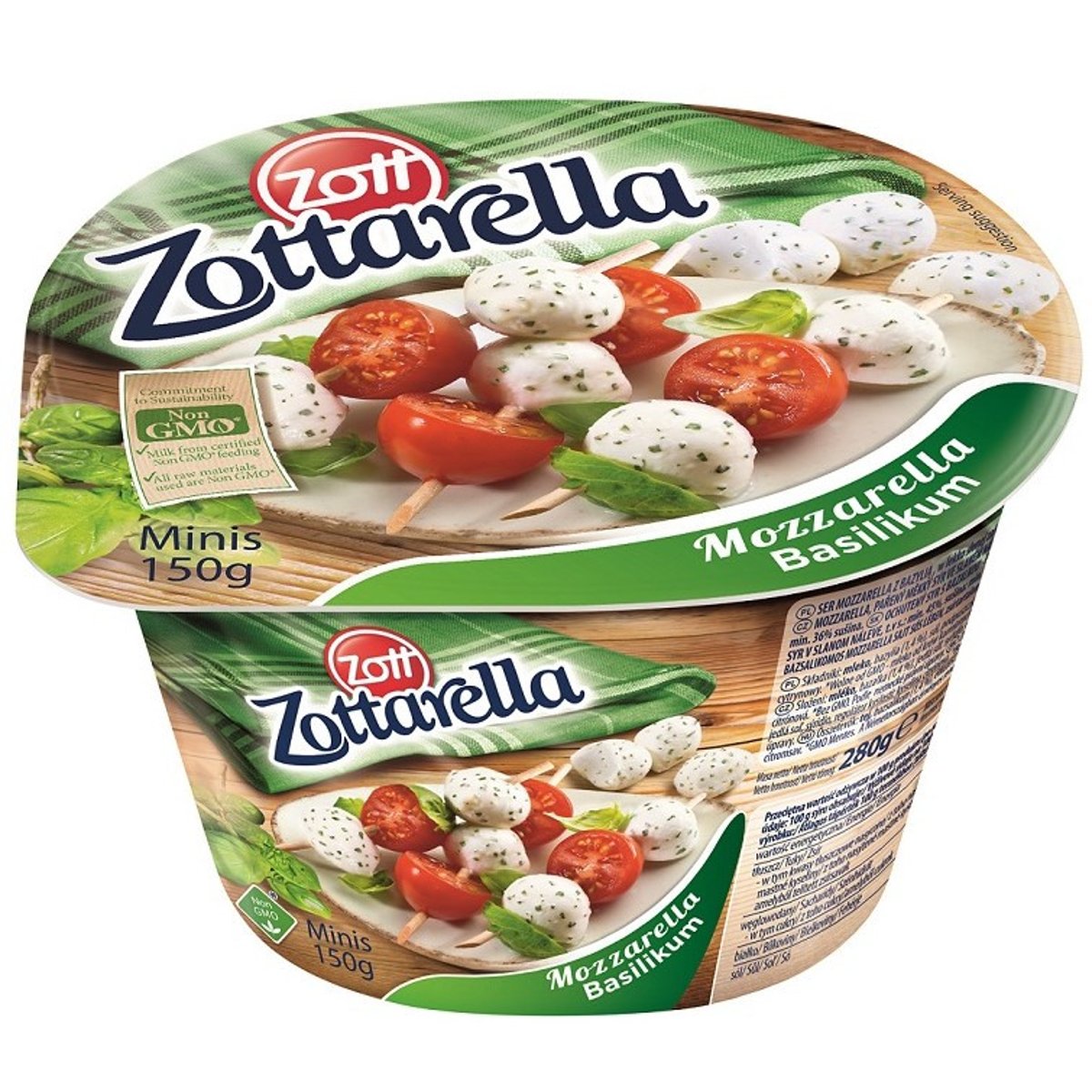 ARCHIV | Zott Zottarella minis bazalka v akci platné do: 17.4.2022 ...