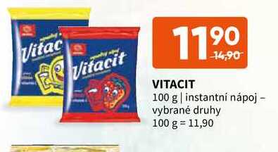 ARCHIV | VITACIT 100 g instantní nápoj v akci platné do: 26.4.2022 ...
