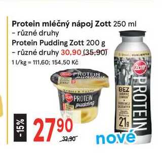 Zott Protein Pudding 200 g v akci | AkcniCeny.cz