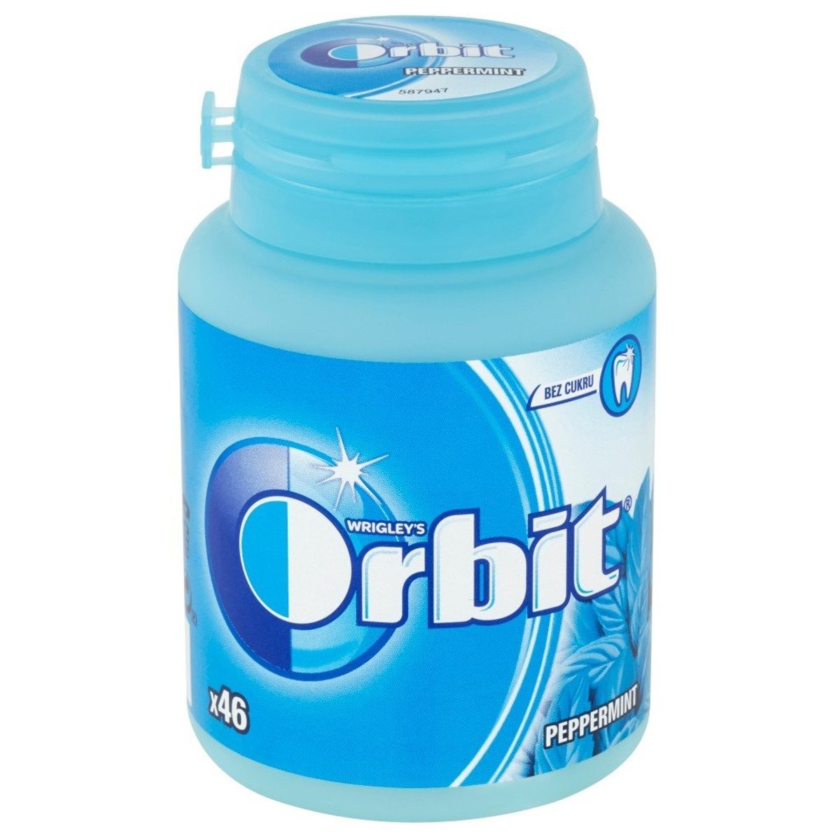 Wrigley's Orbit žvýkačky bez cukru s peppermintovou příchutí dóza v ...