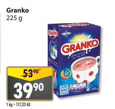 ARCHIV | Orion Granko 400-450 g v akci platné do: 24.12.2021 | AkcniCeny.cz