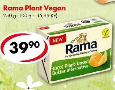 Rama Plant Butter 250 g v akci | AkcniCeny.cz