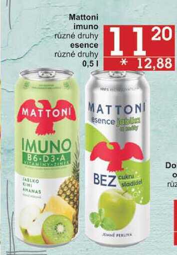 ARCHIV | Mattoni esence malina, 1,5 l v akci platné do: 16.8.2021 ...