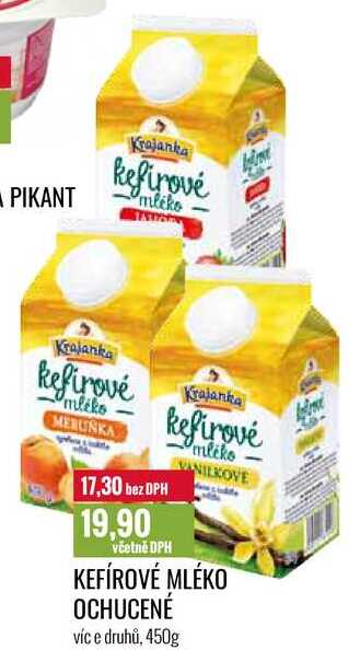 Kefírové mléko z Valašska 450 g v akci | AkcniCeny.cz