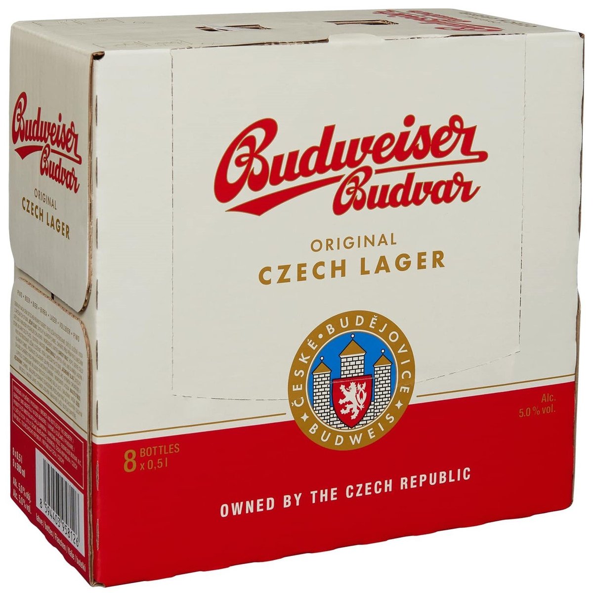 Budweiser Budvar Original 8x 0,5l v akci | AkcniCeny.cz