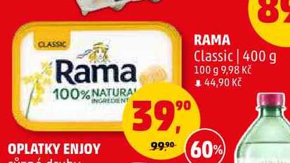ARCHIV | RAMA Classic, 400 g v akci platné do: 19.7.2023 | AkcniCeny.cz