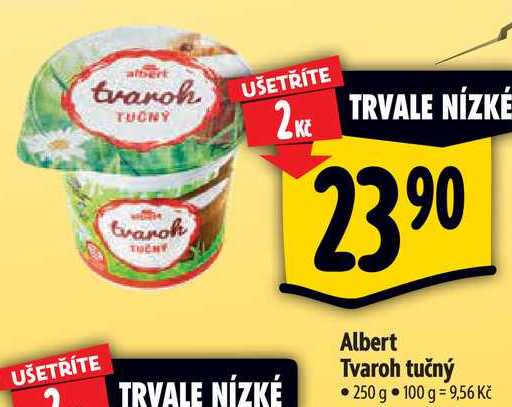 ARCHIV | TVAROH TUČNÝ V KOSTCE, 250 g v akci platné do: 10.9.2023 ...