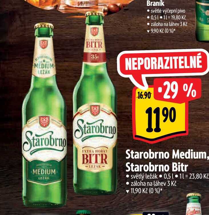 Svijany Svijanský Máz 11, světlý ležák, sklo v akci | AkcniCeny.cz