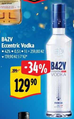 B42V Eccentric vodka 0,5 l v akci | AkcniCeny.cz