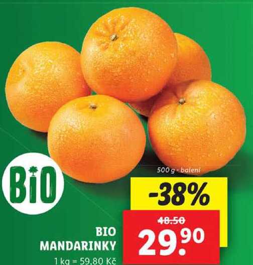 Mandarinky, 500 g v akci | AkcniCeny.cz