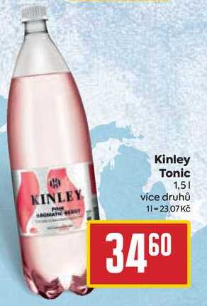 Kinley, Sprite, Fanta, Coca Cola různé druhy 1,5l v akci | AkcniCeny.cz